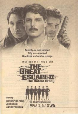 The Great Escape II: The Untold Story (1988), Christopher Reeve drama ...