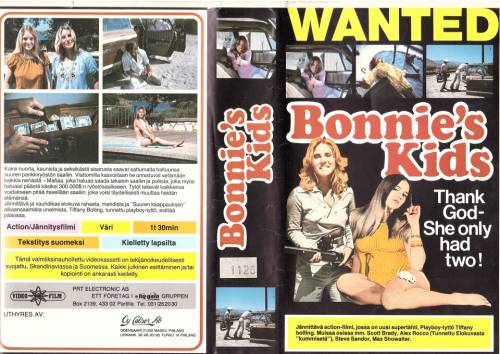 Bonnie's Kids (1972) director: Arthur Marks | VHS | Calsor (finland ... Bonnie's Kids (1972) director: Arthur Marks | VHS | Calsor (finland ...