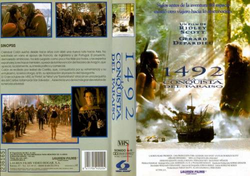 1492 La Conquista del Paraíso (1992) director: Ridley Scott | VHS ...