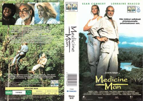 Medicine Man (1992) director: John McTiernan | VHS | Finnkino (finland ...
