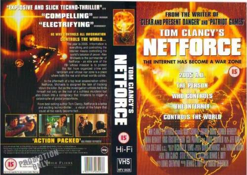 Tom Clancy's Netforce (1999) director: Robert Lieberman | VHS | High ... Tom Clancy's Netforce (1999) director: Robert Lieberman | VHS | High ...
