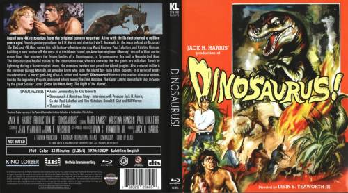 Dinosaurus! (1960) director: Irvin S. Yeaworth Jr. | BLU-RAY | Kino Lorber (usa) | Videospace