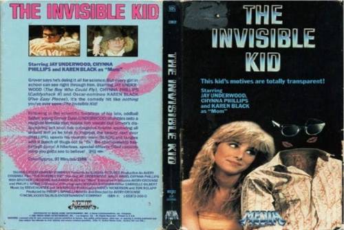 The Invisible Kid (1988) director: Avery Crounse | VHS | Media Home Entertainment (usa) | Videospace