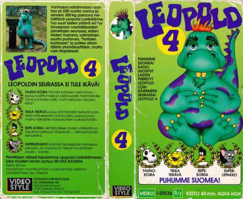 Leopold 4 (1984) director: | VHS | Oy Video Style Ab (finland) | Videospace