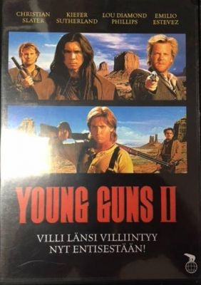 Young Guns II (1990) director: Geoff Murphy | DVD | Nordisk Film (finland) | Videospace