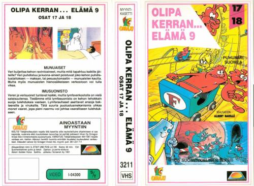 Olipa Kerran Elämä 9 Osat 17 Ja 18 1987 Director Albert Barillé Vhs Omaxi Finland