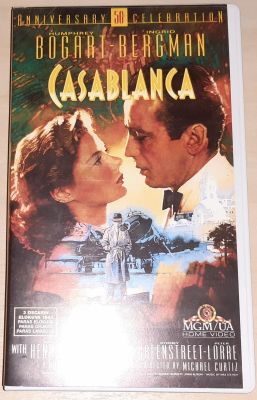 Casablanca (1942) director: Michael Curtiz | VHS | | Videospace