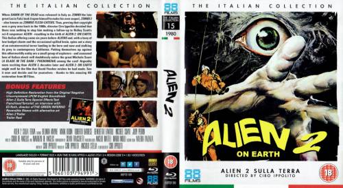 Alien 2 - On Earth (1980) director: Ciro Ippolito | BLU-RAY | 88 Films (uk) | Videospace